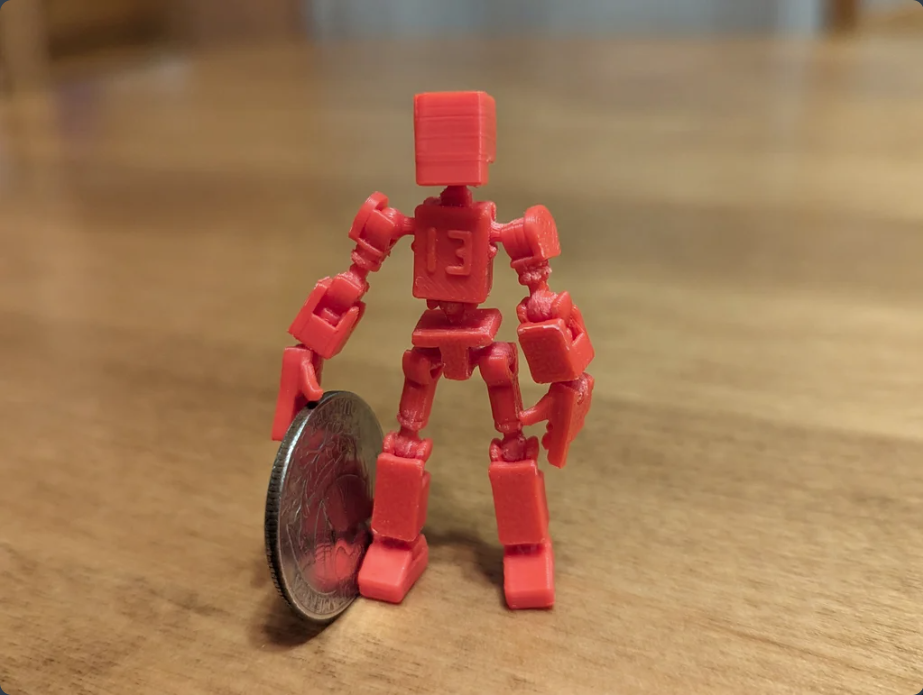 Micro Mini 13 Jointed Action Figure - U0052420591 | Nexprint: Free 3D ...