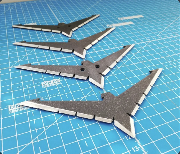 Custom Nightwing batarang - U0074003376 | Nexprint: Free 3D Model Downloads
