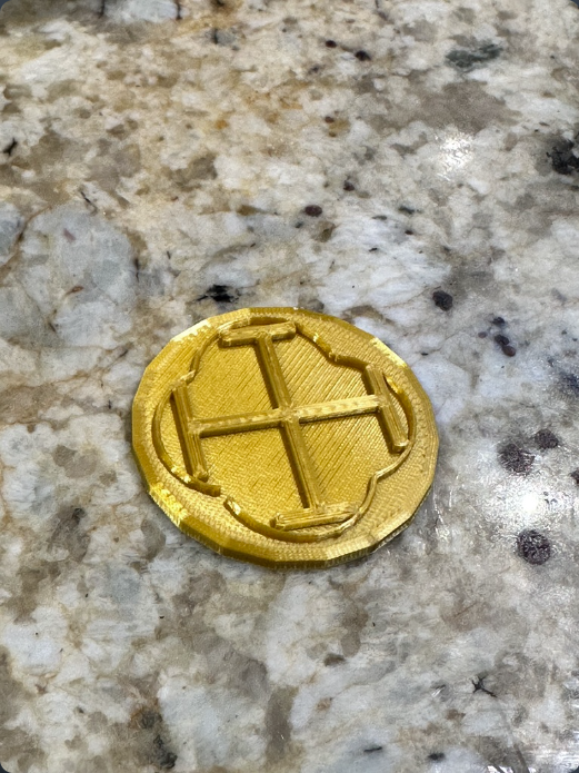 Gold Doubloon - U0058774119 | Nexprint: Free 3D Model Downloads
