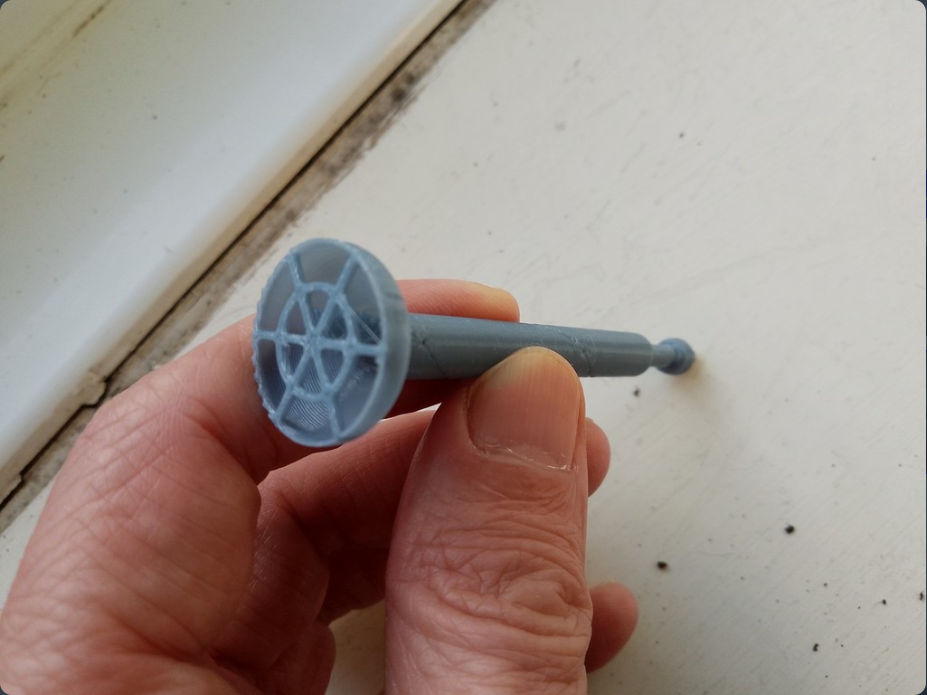 Small watering spike for pot plants with OpenSCAD - NextPrint 3D Model ...