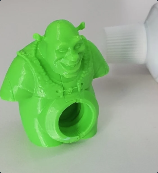 Shrek toothpaste cap - U0064005775 | Nexprint: Free 3D Model Downloads