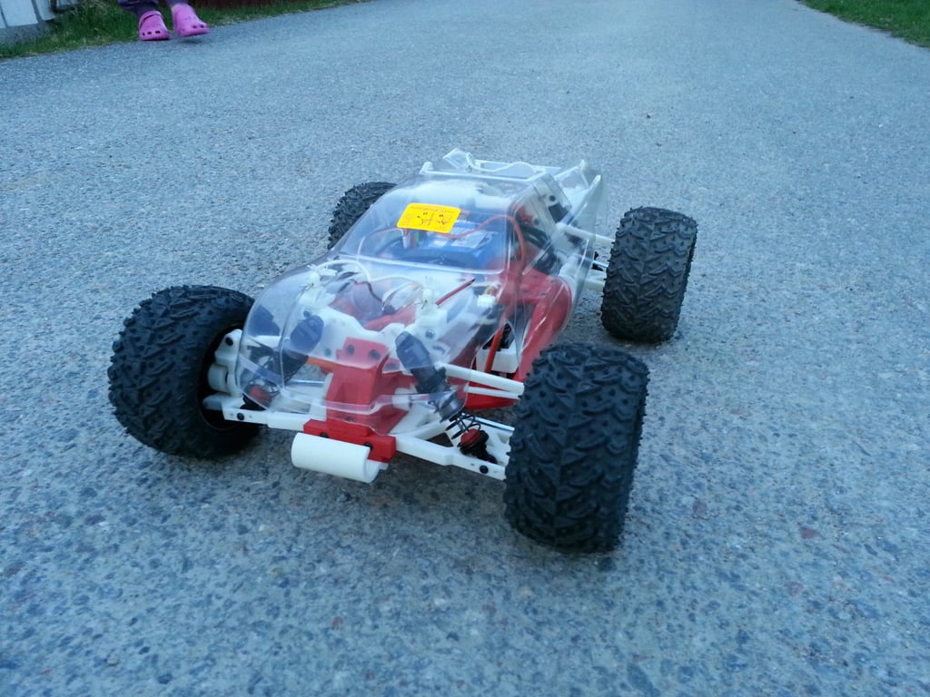 OpenRC 1:10 4WD Truggy Concept RC Car - NextPrint 3D Model | 3Drop