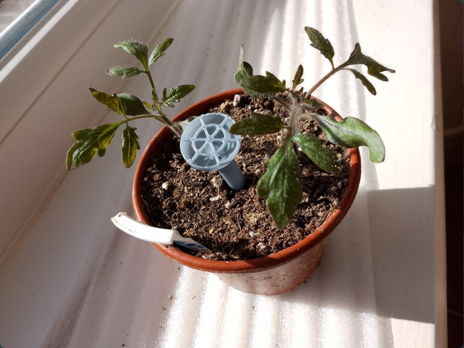 Small watering spike for pot plants with OpenSCAD - NextPrint 3D Model ...